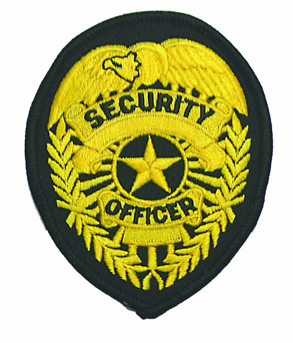 SECURITY OFFICER CHEST EMBLEMS – First Class Uniforms