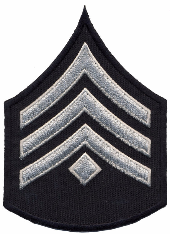 LAPD CHEVRONS SILVER/BLACK – First Class Uniforms