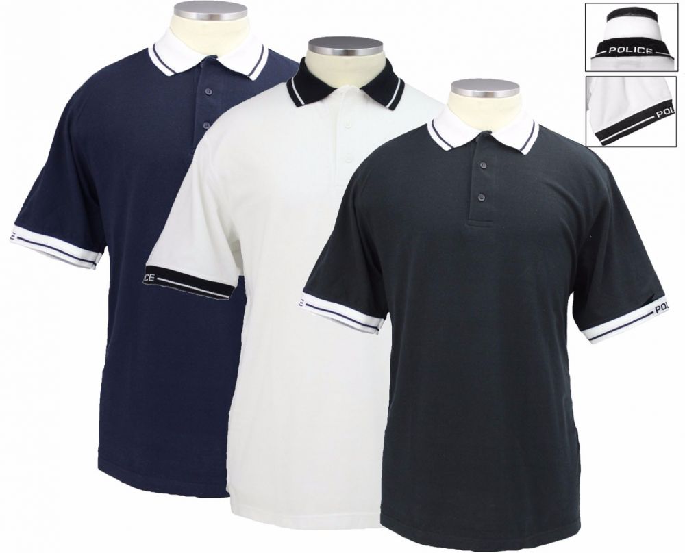 POLYCOTTON POLO SHIRTS WITH ID – First Class Uniforms