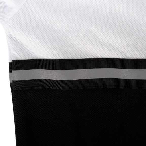 TWO TONE POLICE BIKE PATROL SHIRTS WITH ZIPPER POCKET WITH ID FRONT ...