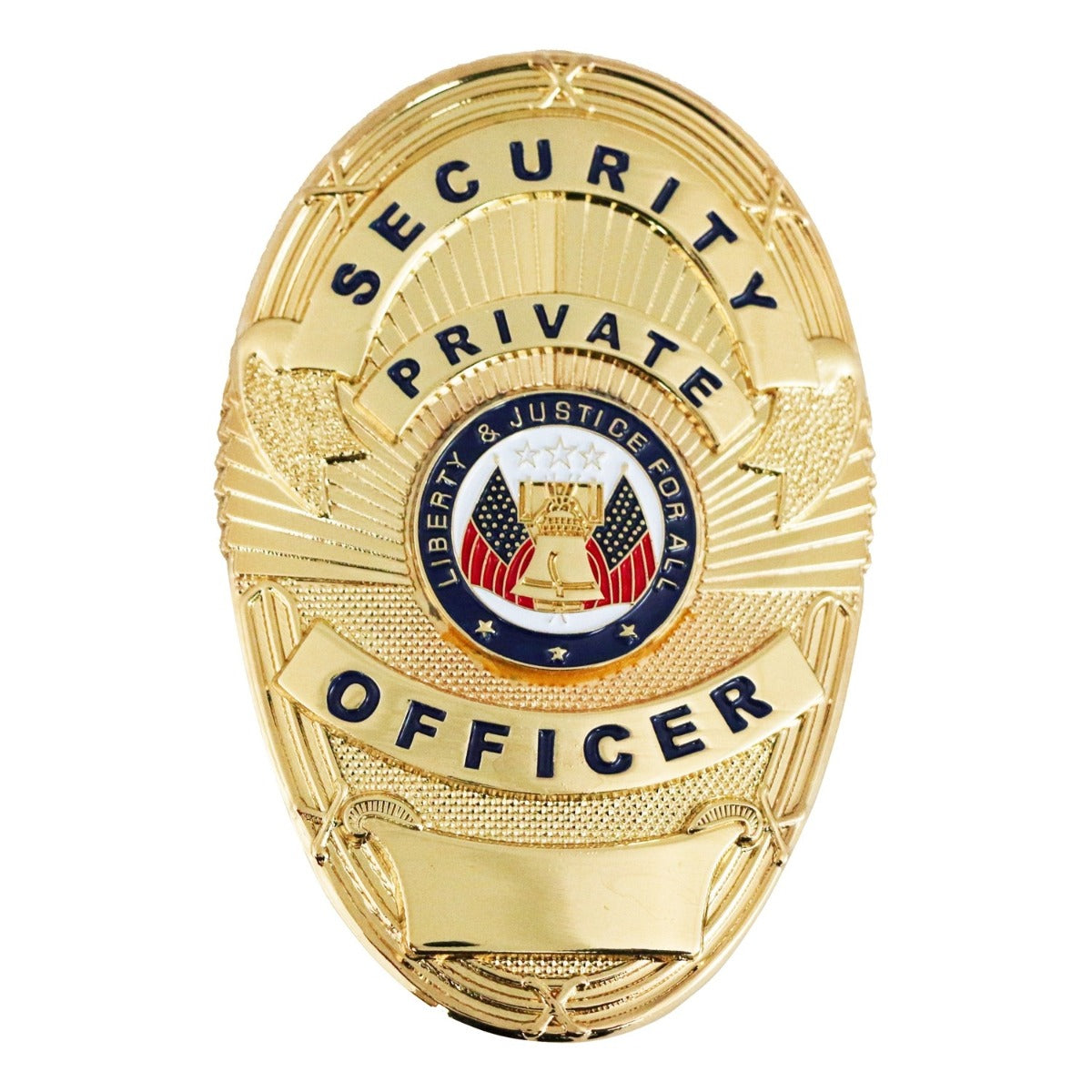 SECURITY PRIVATE OFFICER GOLD SHIELD BADGE – First Class Uniforms