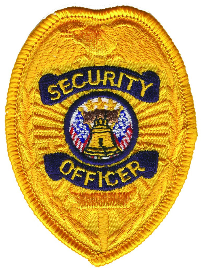 SECURITY OFFICER CHEST EMBLEM – First Class Uniforms