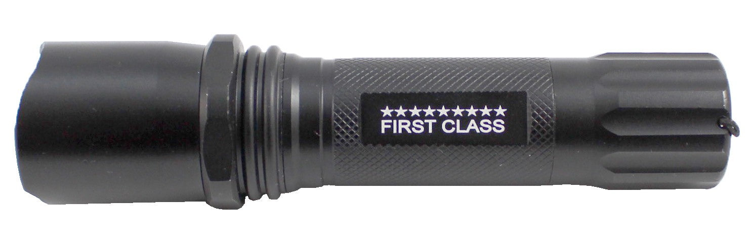 First Class 3W LED RECHARGEABLE FLASHLIGHT – First Class Uniforms