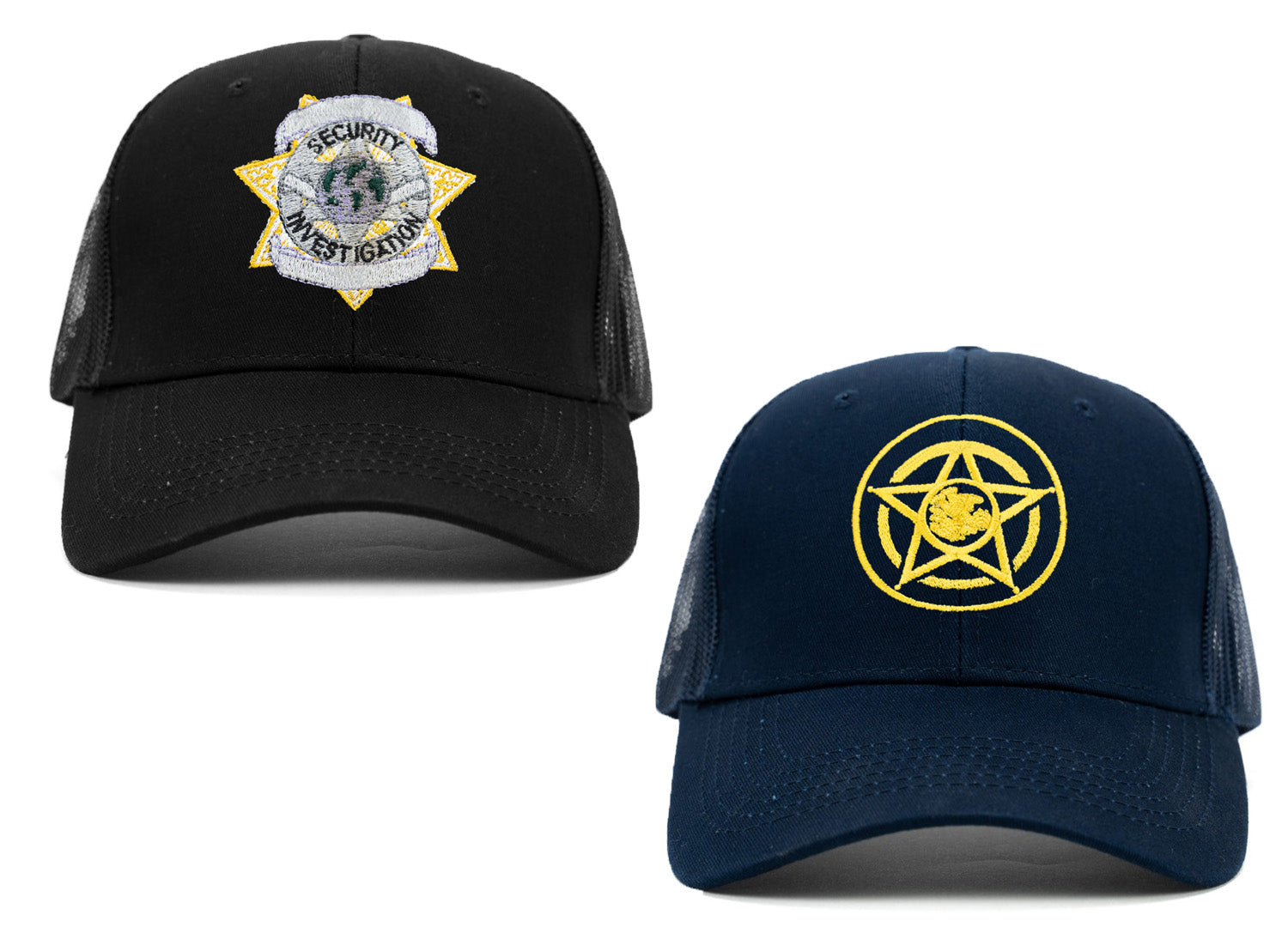 Custom Logo Trucker Cap – First Class Uniforms