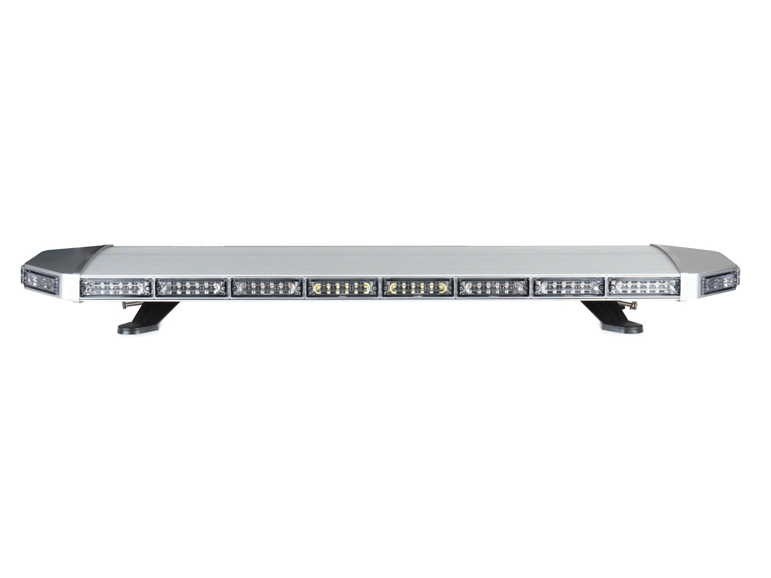46" Streamlined Linear Generation 3.5 LED Lightbar - Silver with Amber ...
