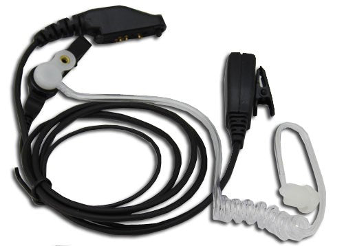 SURVEILLANCE EARPHONE W/ LAPEL MICS(FITS ICOM MULTI PIN S4 CONNECTOR R ...